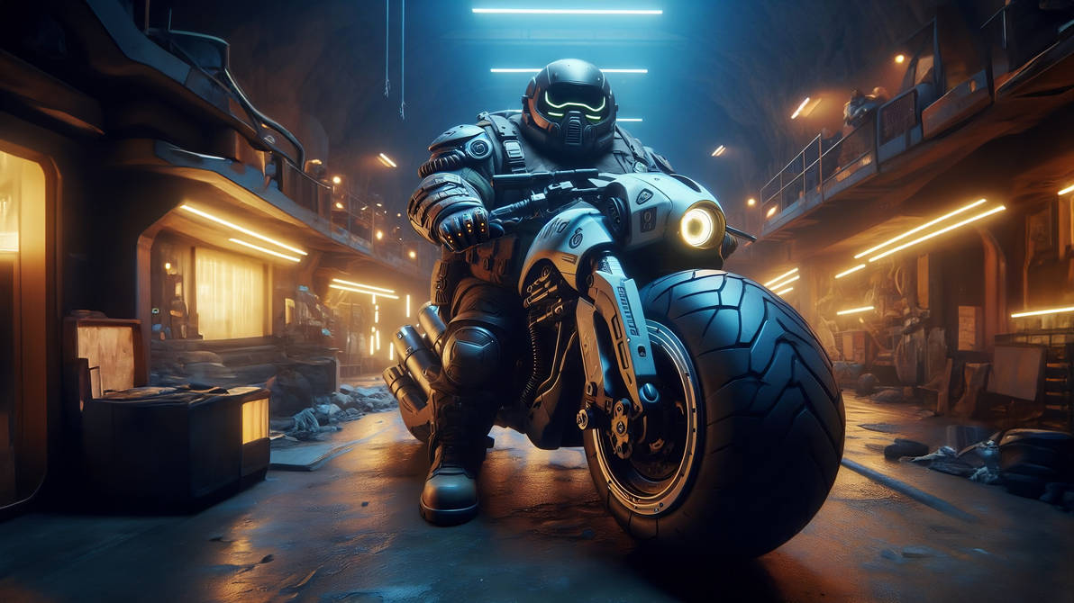 Dwarf Armored Cyberpunk Rider by JustinChauveauDesign on DeviantArt Dwarf Armored Cyberpunk Rider by JustinChauveauDesign on DeviantArt