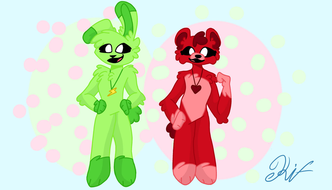 Hoppy Hopscotch and Bobby Bearhug by TheKittenWitch on DeviantArt Hoppy Hopscotch and Bobby Bearhug by TheKittenWitch on DeviantArt