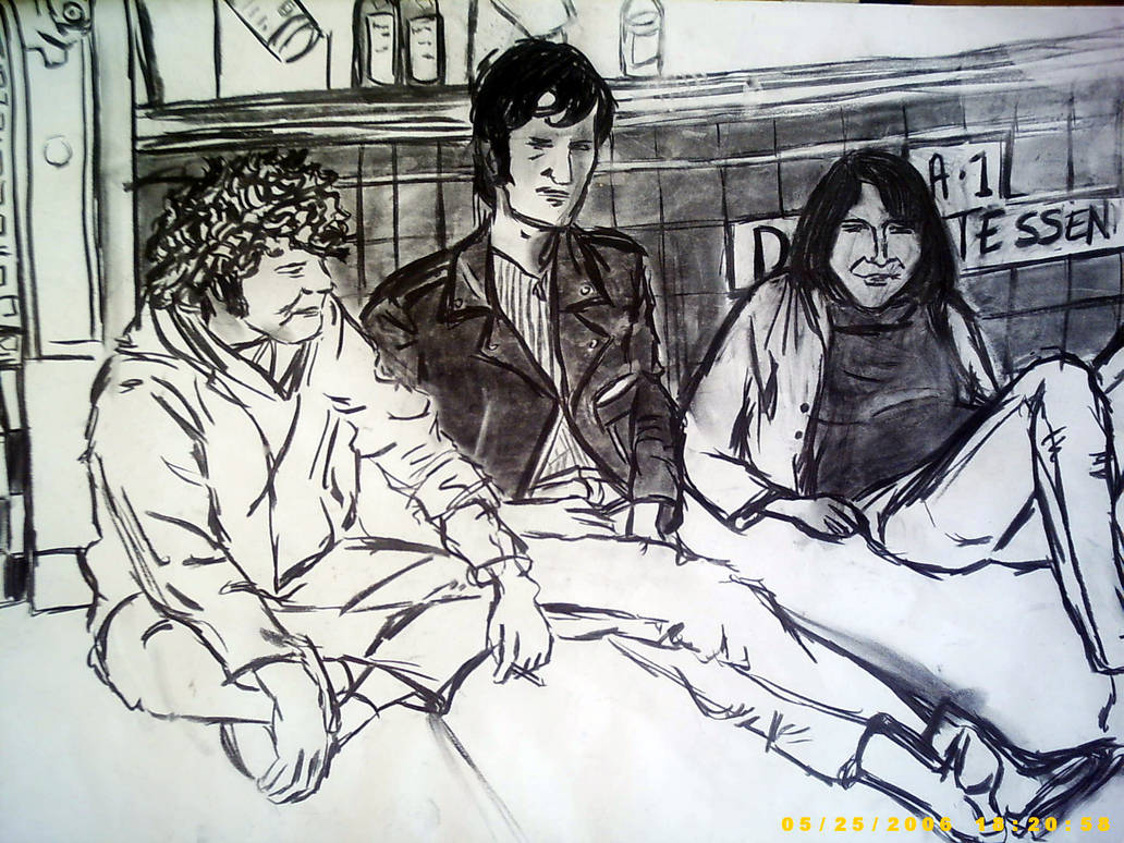 Prep-drawings - Beatniks by morrison55 on DeviantArt