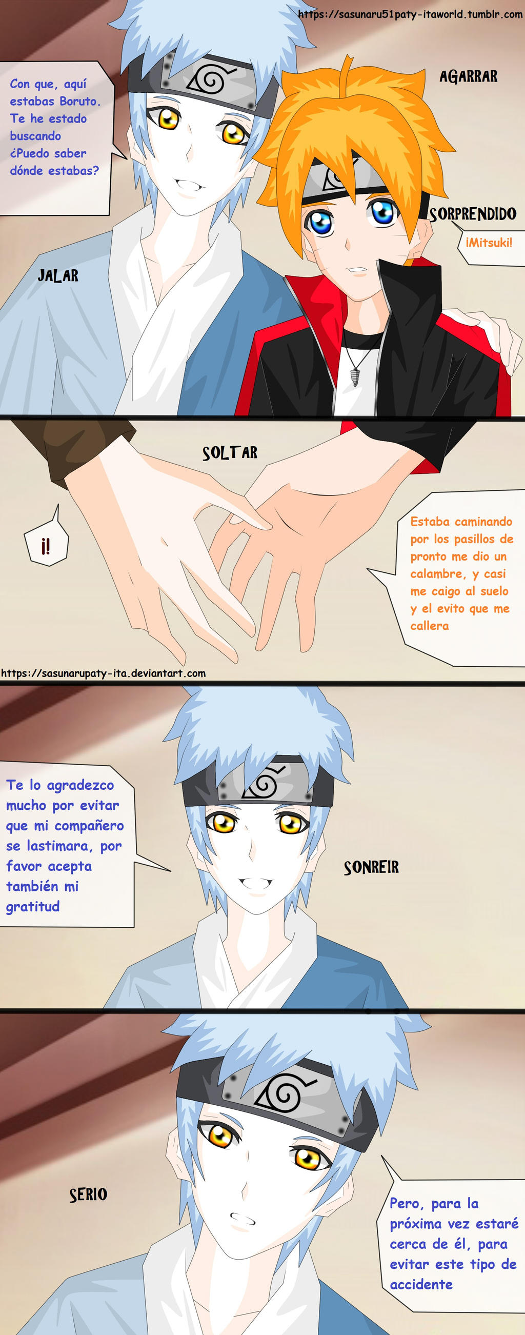 Shinki X Boruto Comic Pagina 004 By Sasunarupaty Ita On Deviantart