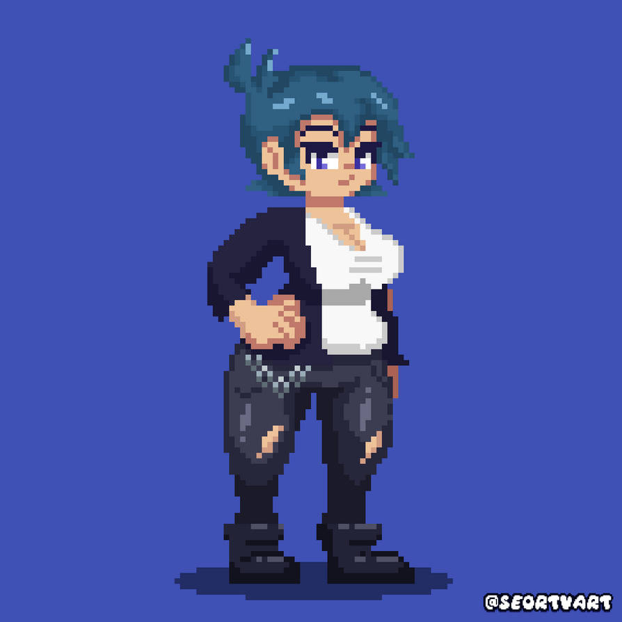 Ghotic Girl Sprite By Seortv On Deviantart