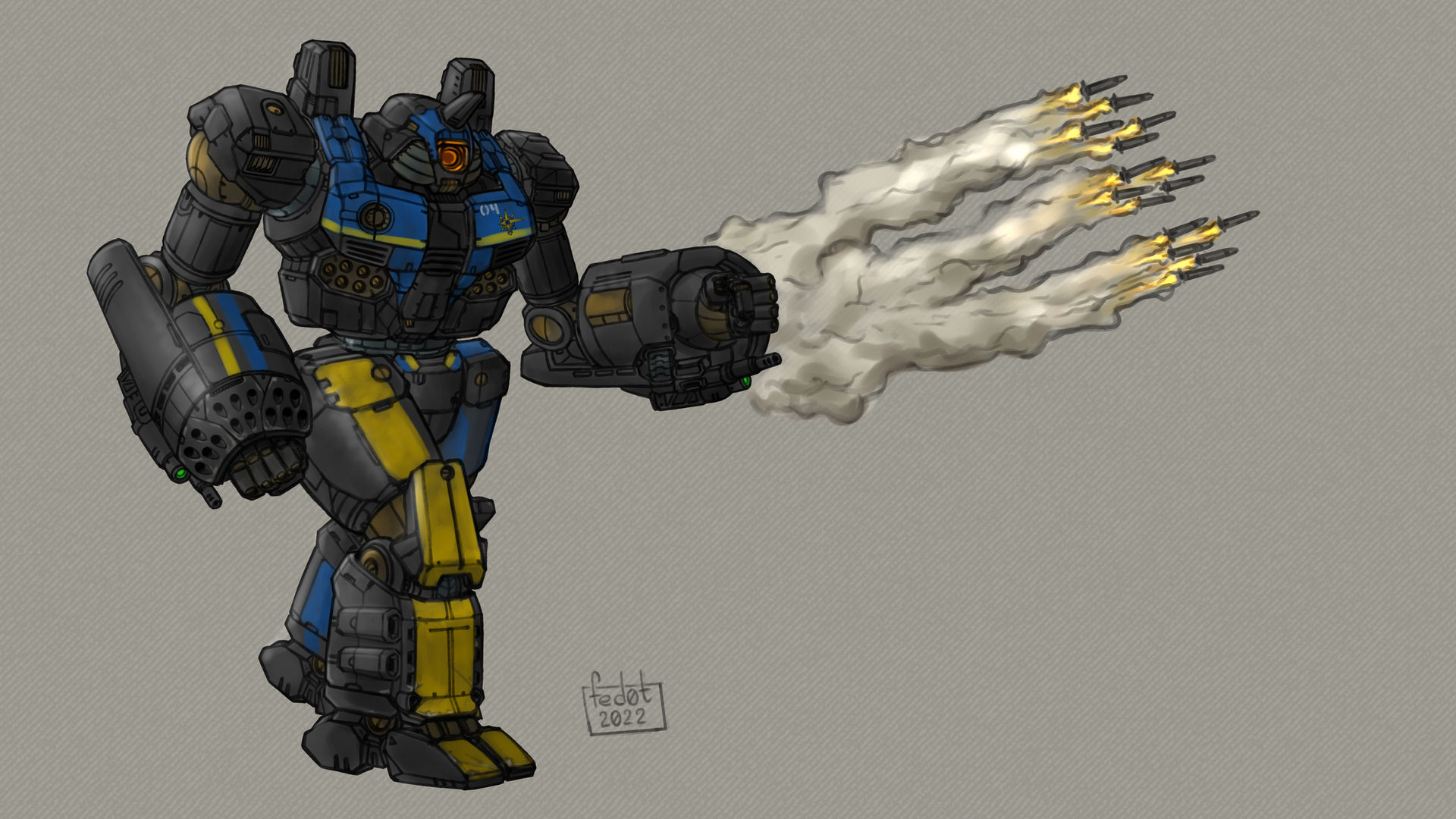 Crusader Battletech Fanart Commission By Fed0t On Deviantart
