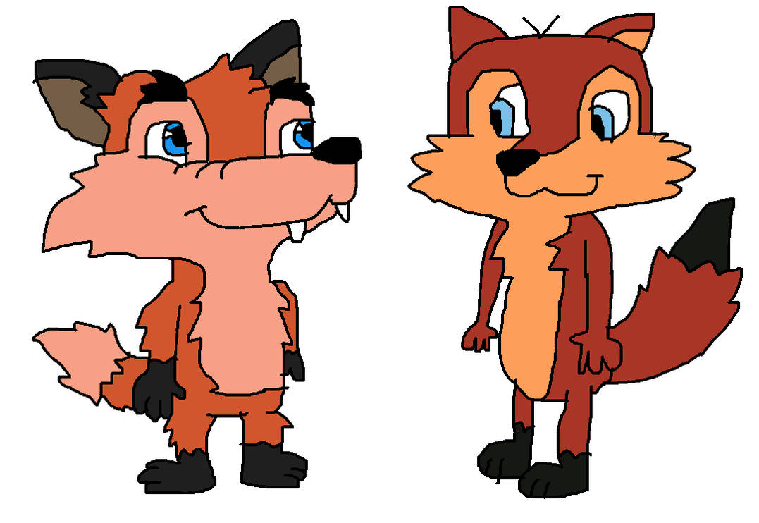 Jack And Rusty Fox By Rudytabootiefoxalt On Deviantart