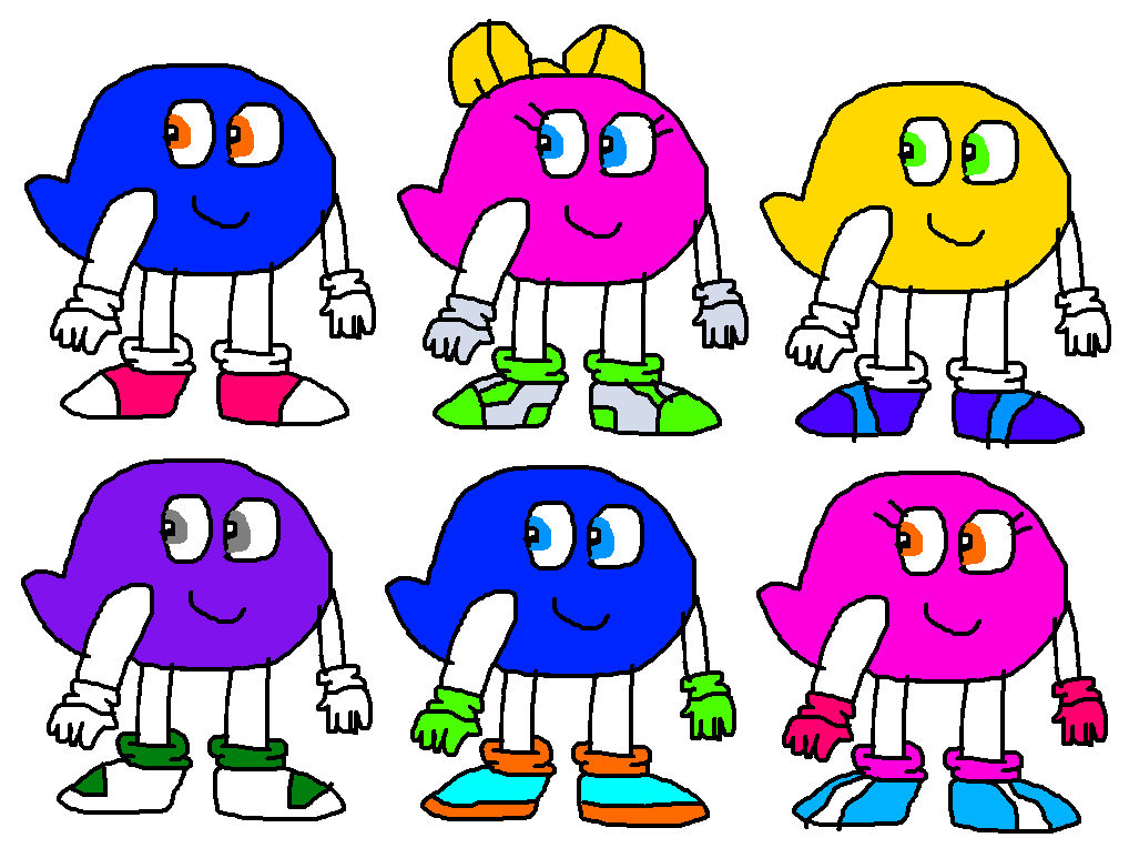 Lolo Lala Lulu Fofo Lele And Fifi By Rudytabootiefoxalt On Deviantart
