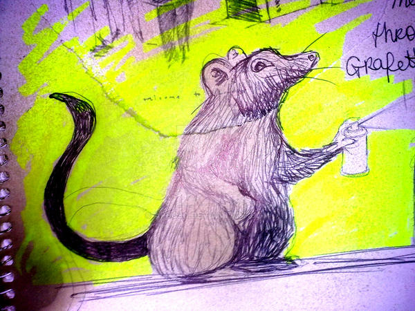 Banksy Rat By Apbo90 On Deviantart
