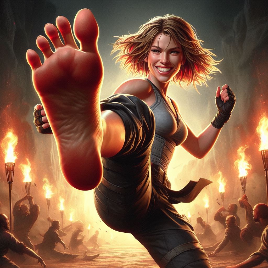 Sonya Blade Feet Ai 2 By Zombario On Deviantart