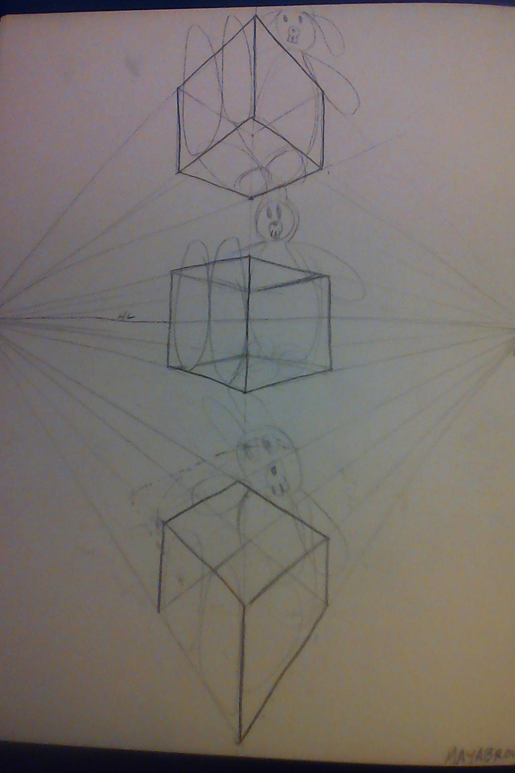 Cube Perspectives by BeepMrrflemp on DeviantArt Cube Perspectives by BeepMrrflemp on DeviantArt