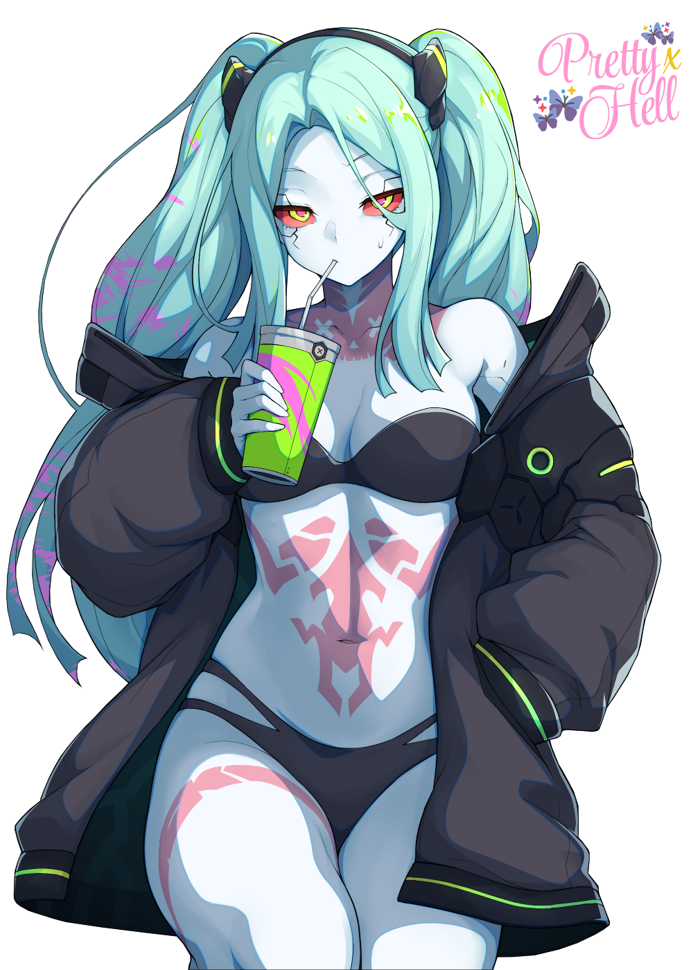 Rebecca Cyberpunk Edgerunners Render By Prettyxhell On Deviantart
