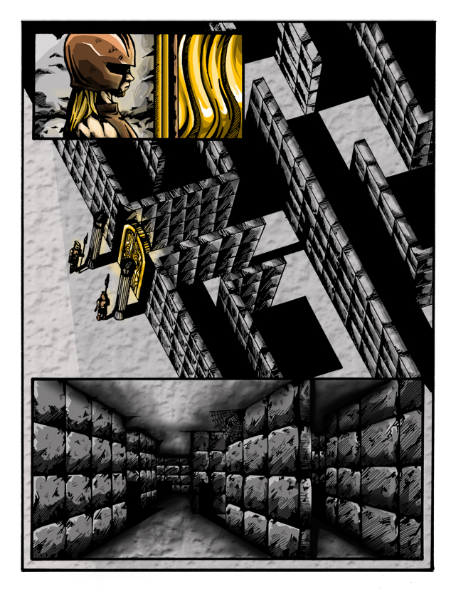 Minotaur's labyrinth by Jan-ilu on DeviantArt