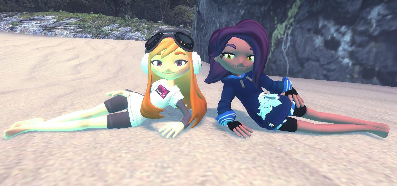 Gmod Smg4 Summer Meggy Y Desti By Metropro536 On Deviantart