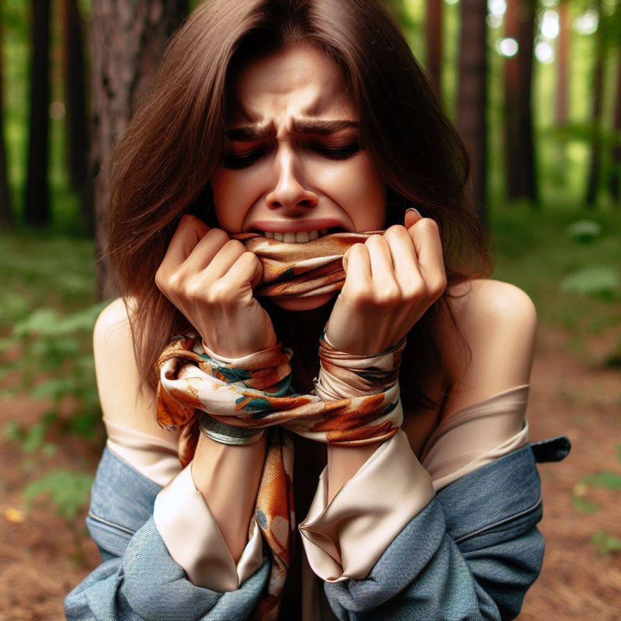 Cleave Gagged And Desperate Woman By Aibondagegags On Deviantart