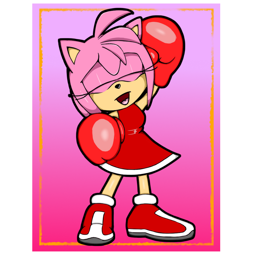 Amy Rose (Sonic Battle) by TheCakeee on DeviantArt Amy Rose (Sonic Battle) by TheCakeee on DeviantArt