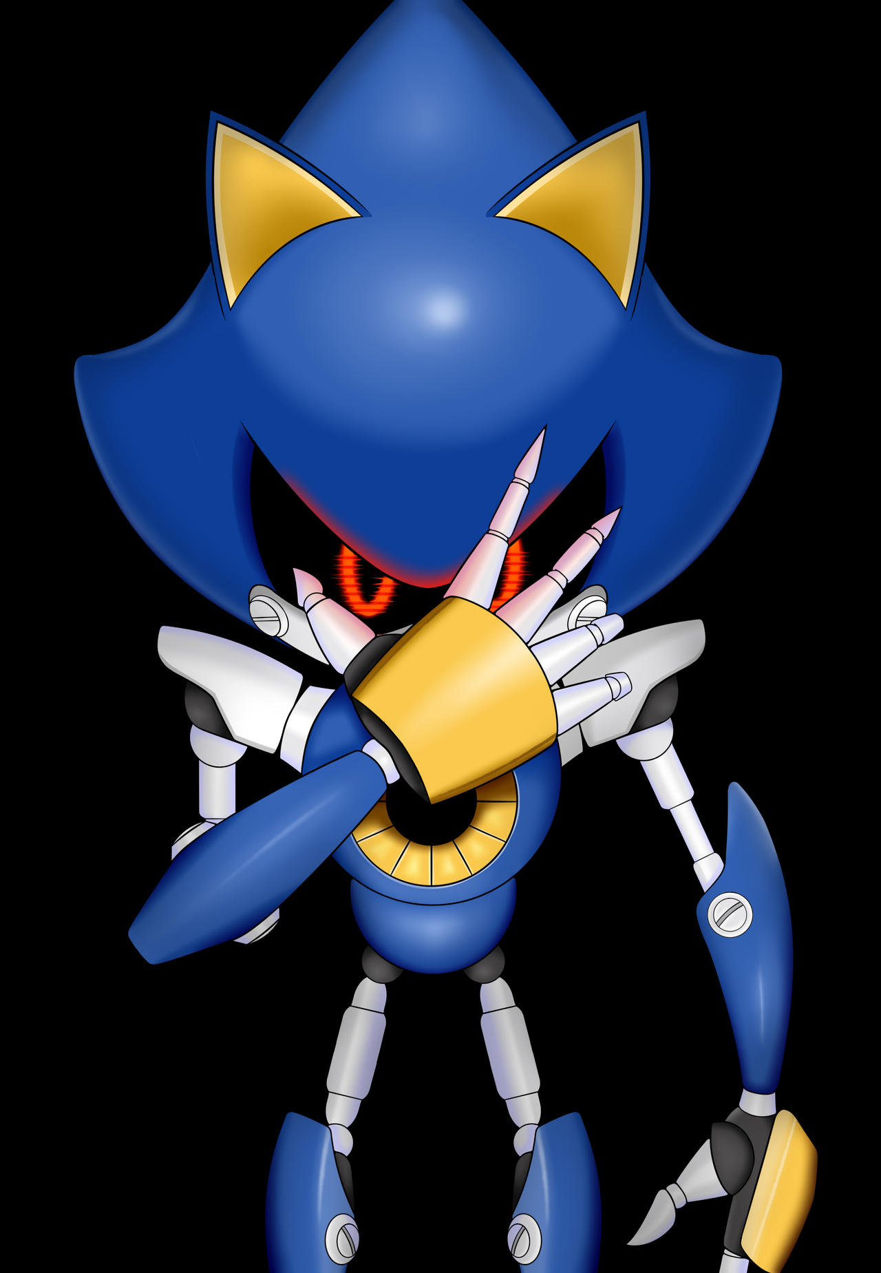 Metal Sonic by TheCakeee on DeviantArt Metal Sonic by TheCakeee on DeviantArt