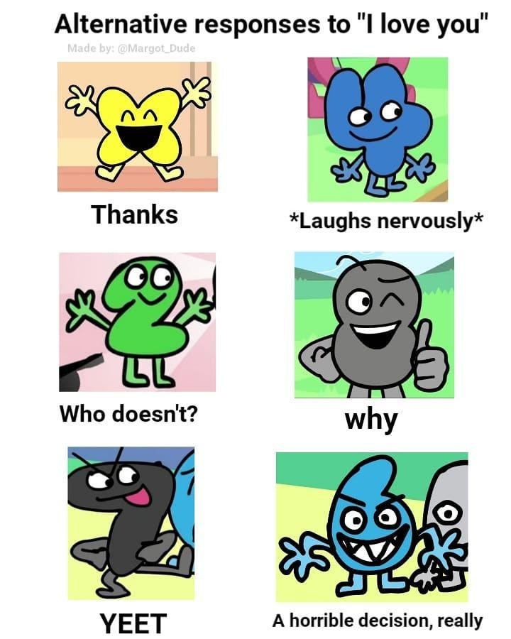 Bfb Meme By Four Bfb On Deviantart