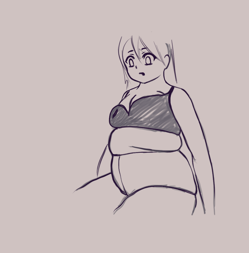 Weight Gain Animation By Corrianderalex On Deviantart