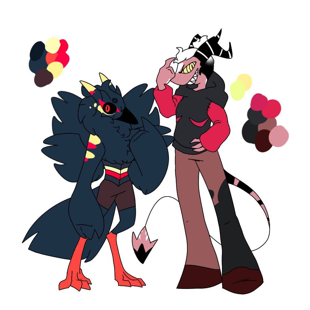 Mine And My Partners Helluva Boss Demon Designs By Secretsiren21 On Deviantart