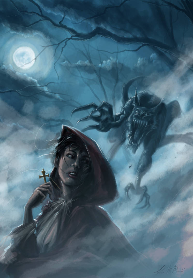 Red and the Big Bad by massgrfx on DeviantArt
