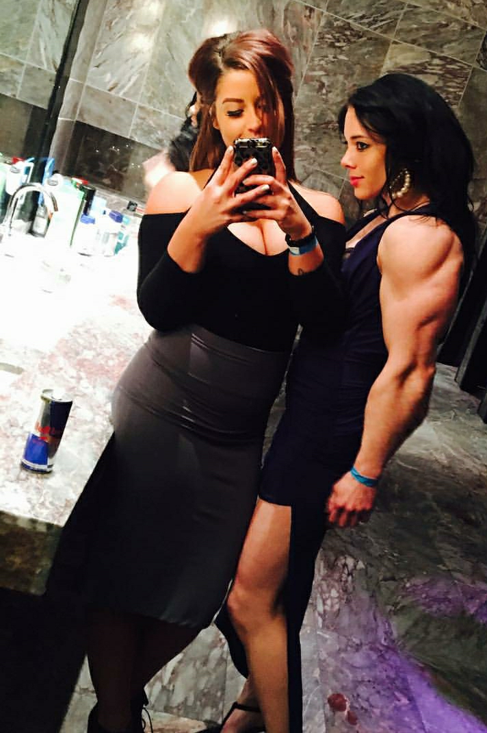 Selfie With Muscle Girl By Zemurmaider On Deviantart