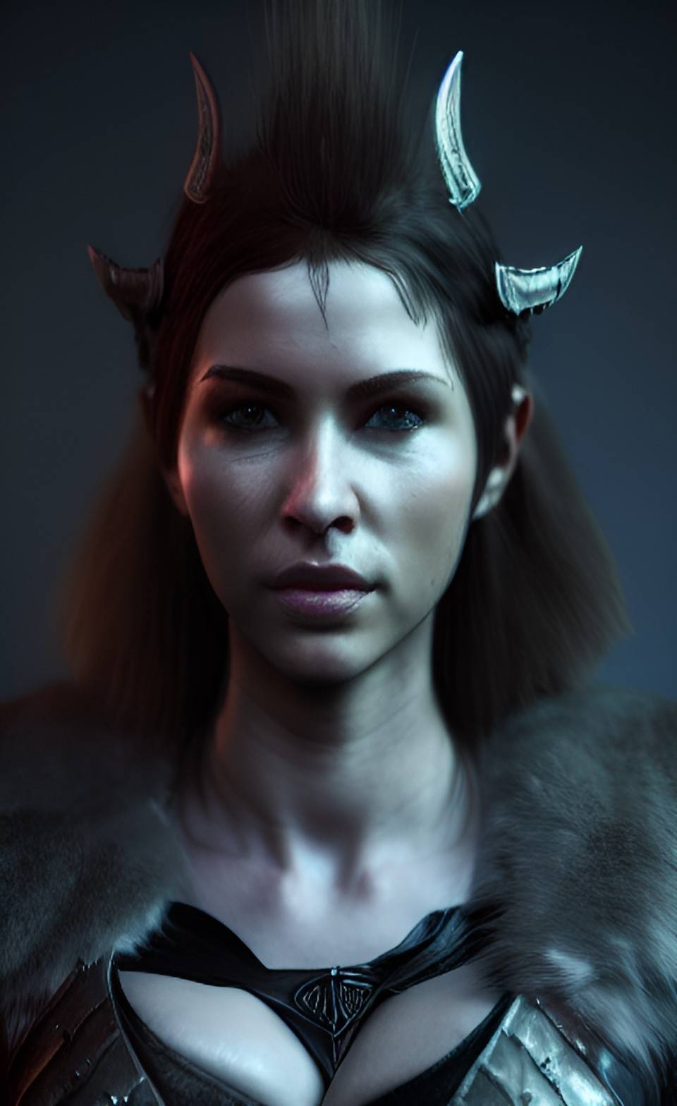 Lady Warrior Potrait By Hornygameryt On Deviantart
