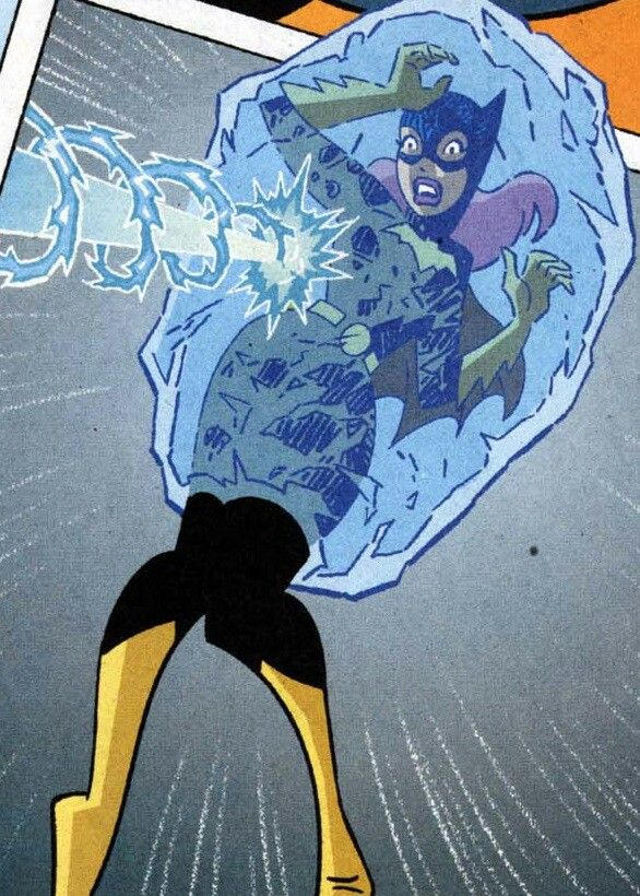 Batgirl Frozen In Ice By Letty008 On Deviantart