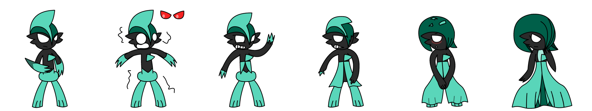 Enhanced Grace Gallade Into Gardevoir Tg Tf By Crystaltf On Deviantart