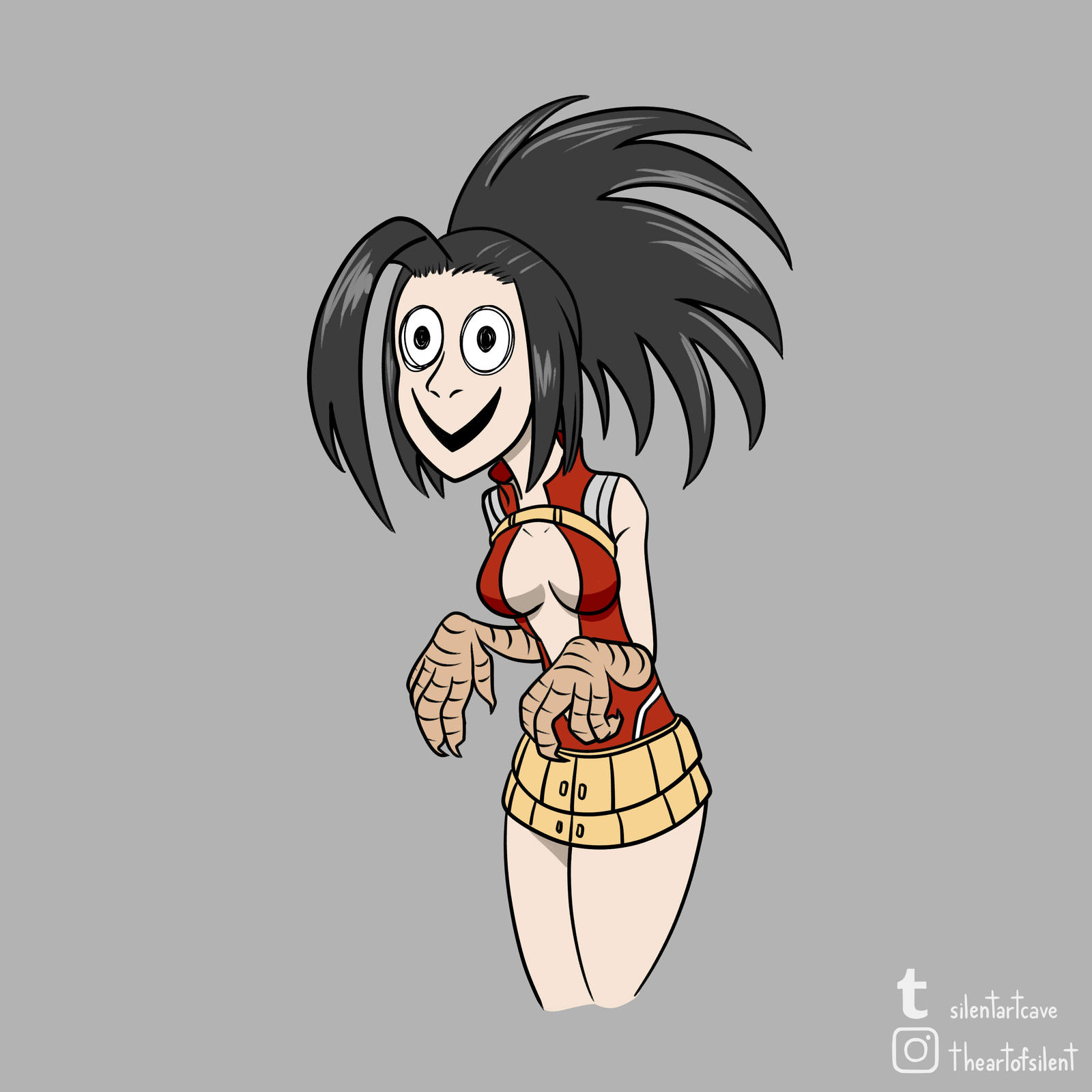 My Hero Academia Momo As Momo By Theartofsilent On Deviantart