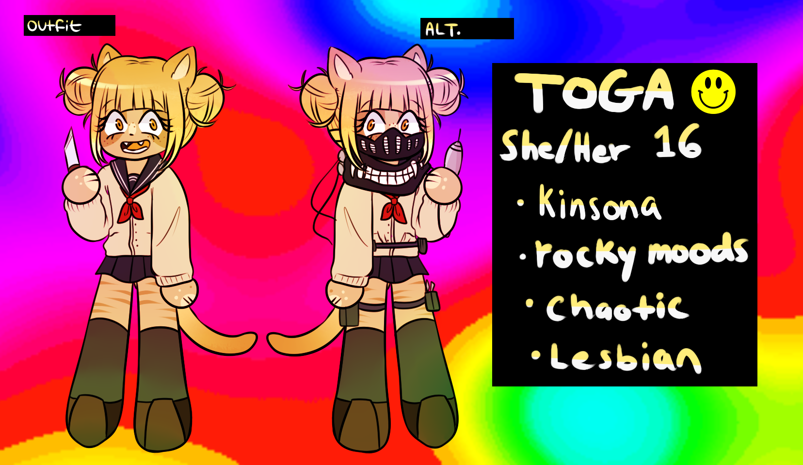 Toga Kinsona By Aoberru On Deviantart