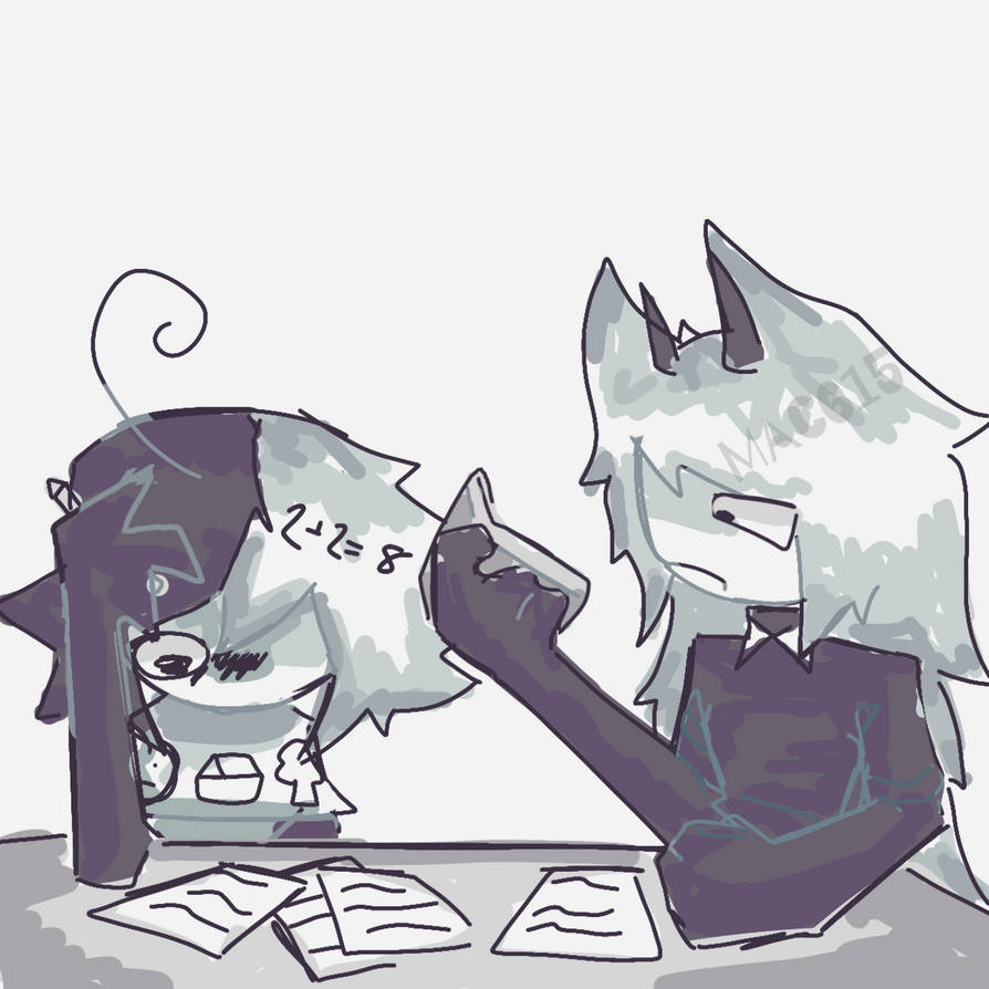 Zip And Edward Doing Taxes Fpe By Mac615 On Deviantart