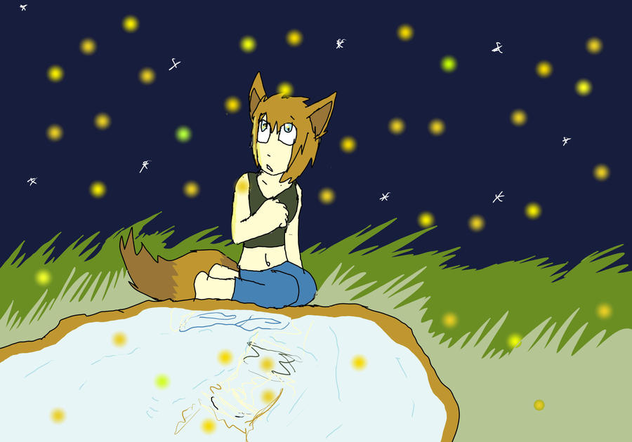 Fireflies By Foxy Teh Sexy Fox On Deviantart