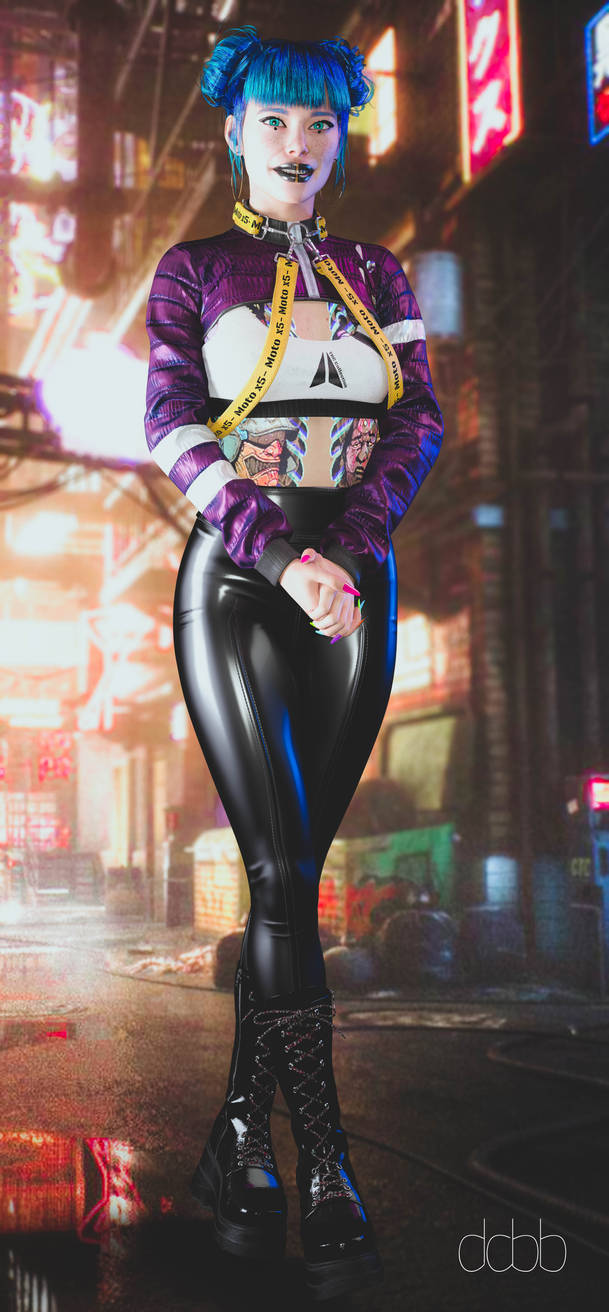 Cheri Nowlin Cyberpunk2077 Character Renderdaz By Ddbbmodding On Deviantart