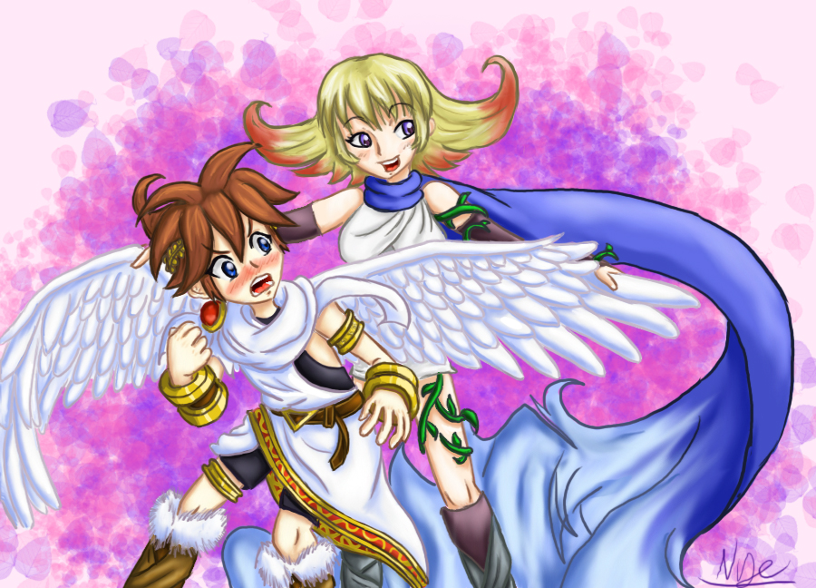 Pit And Phosphora By Nyegatron On Deviantart