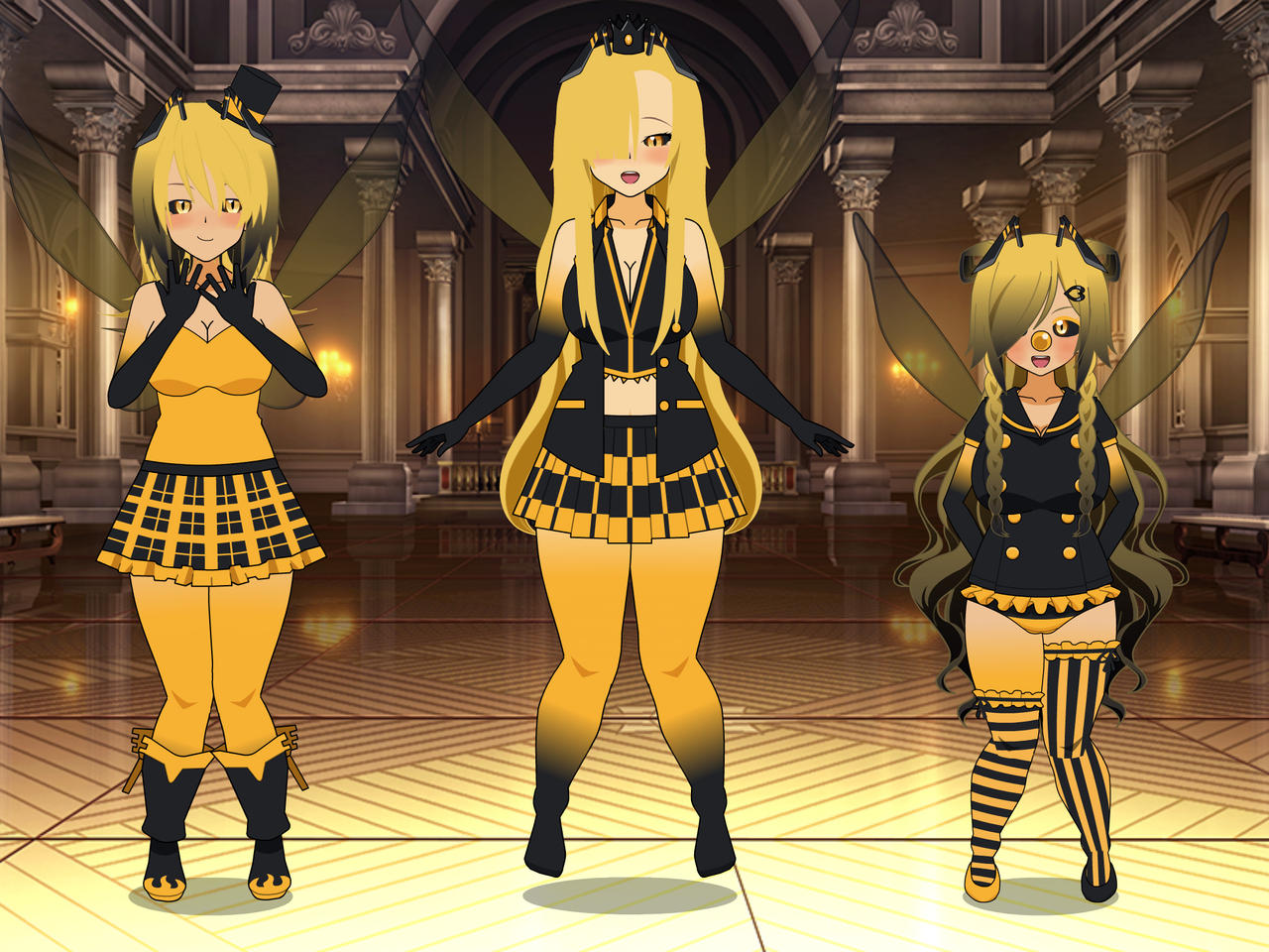 Taru Into Bee Girl Queen 01 By Tfgame Loueecchi On Deviantart