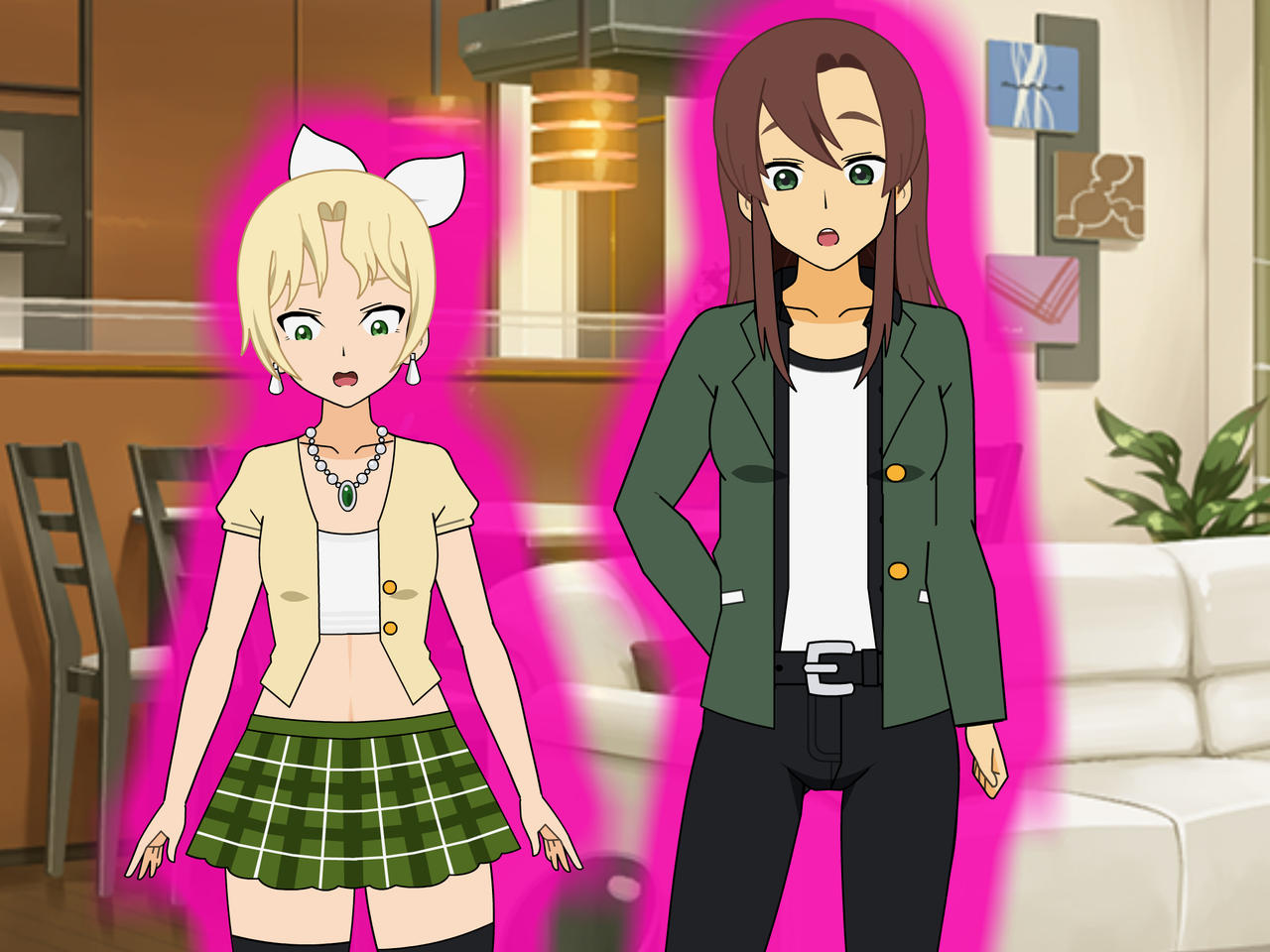 Couple Gender Swap By Tfgame Loueecchi On Deviantart