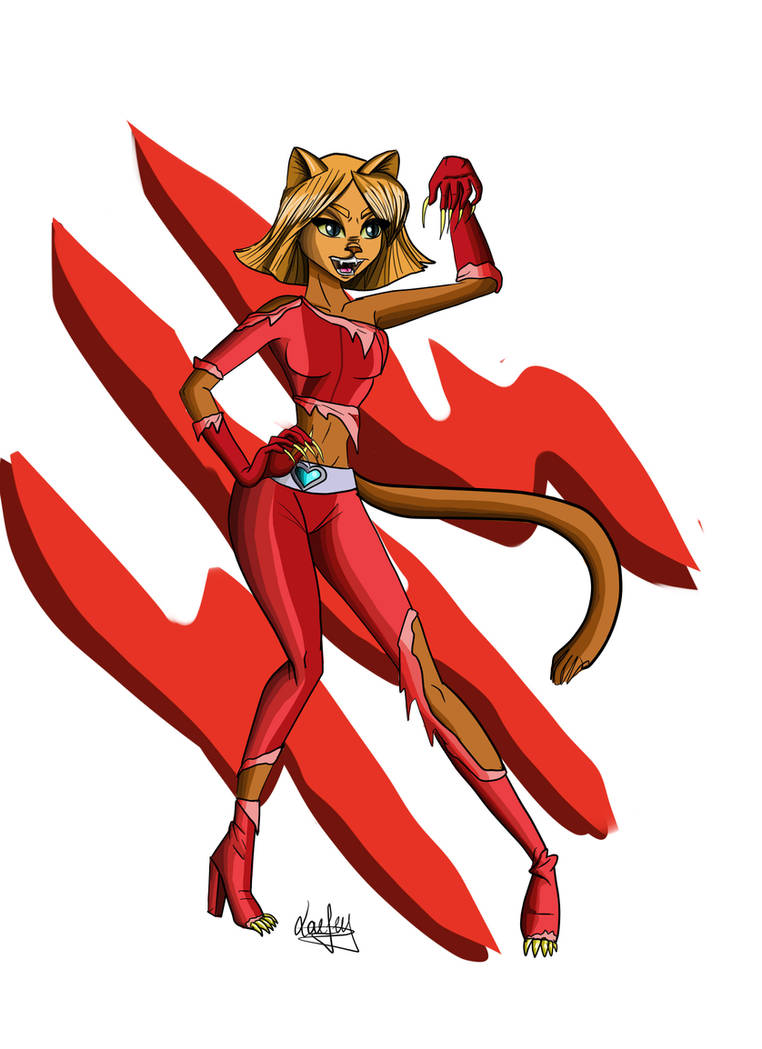 Commission Clover In Cat By Laefey On Deviantart