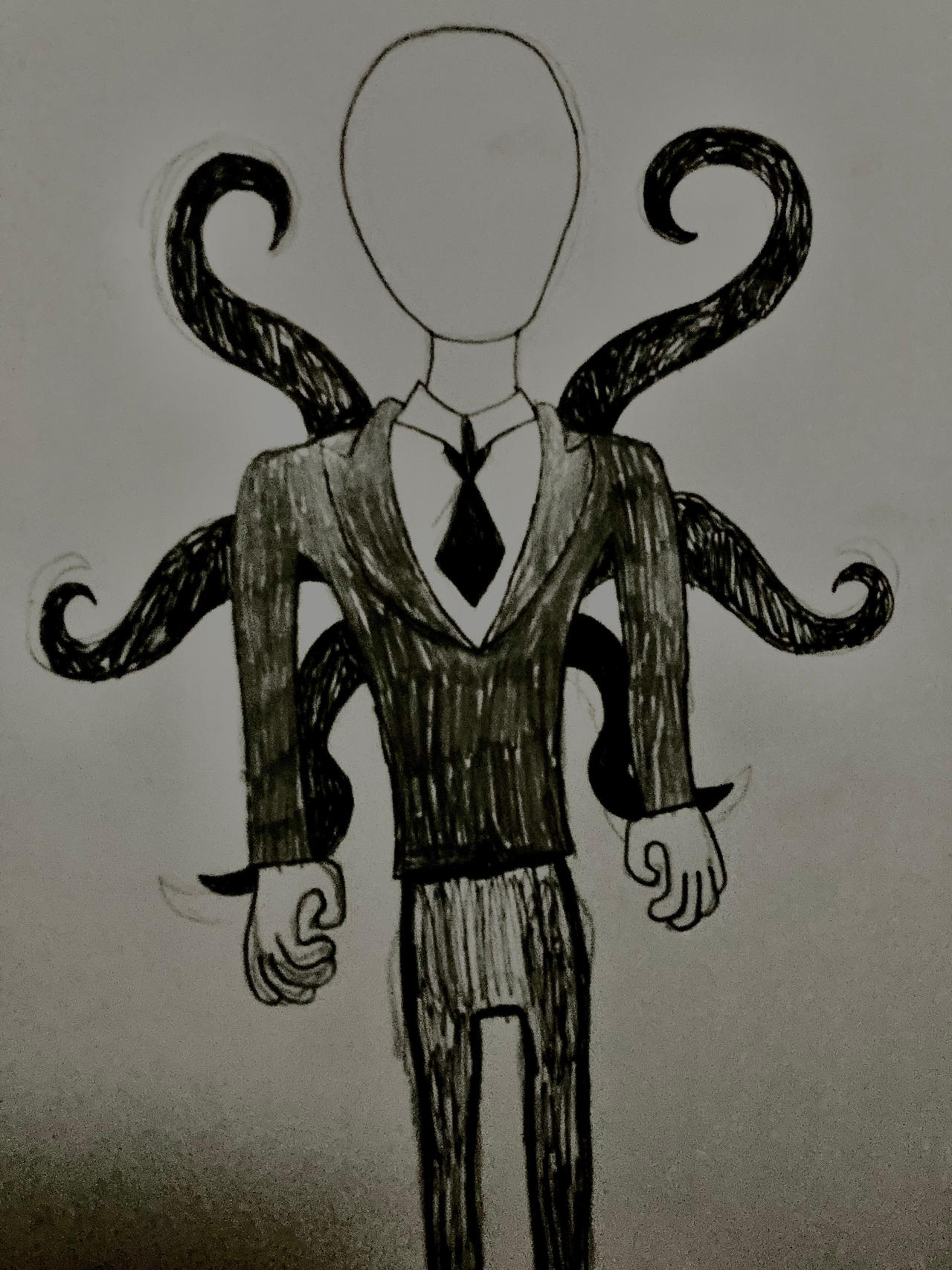 Pastatober Entry 31 - Slenderman by SireScribblehead on DeviantArt Pastatober Entry 31 - Slenderman by SireScribblehead on DeviantArt