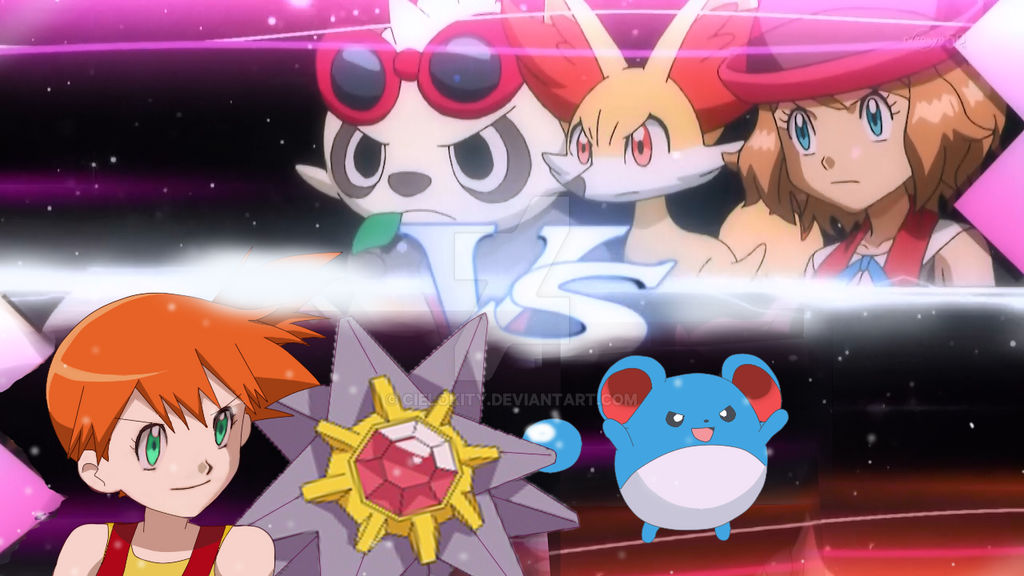 Misty Vs Serena By Cielokity On Deviantart