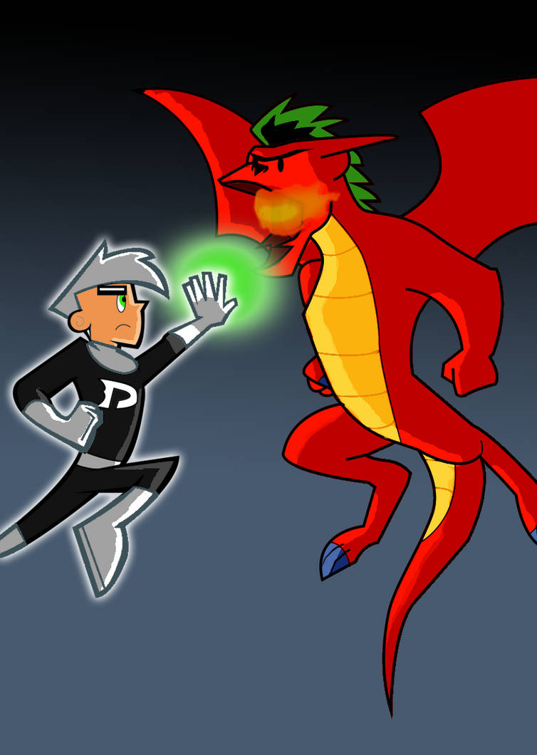 Danny Phantom Vs Jake Long Poster 2 Started By Dragonrex1 On Deviantart