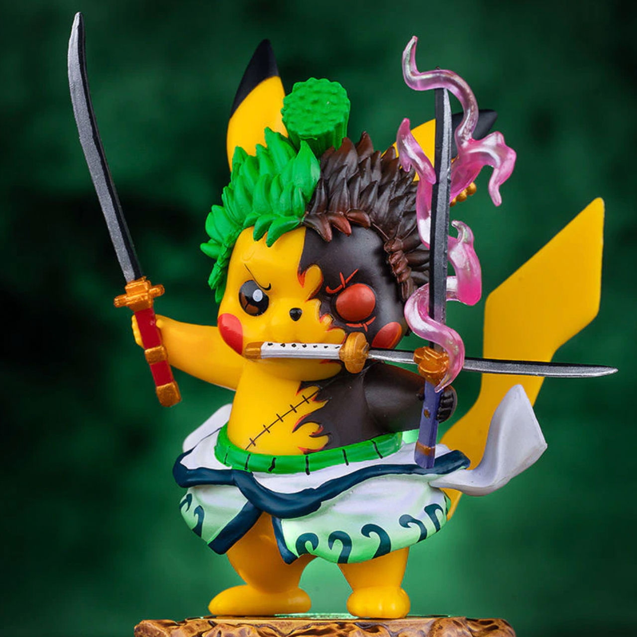 Pokemon Anime Kawaii Pikachu Cosplay Roronoa Zoro By Dubiboobies On