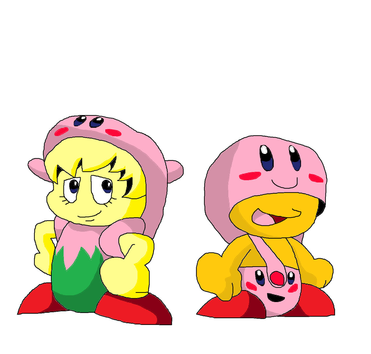 Tiff And Tuff On Their Kirby Costumes By Samirsmoker On Deviantart