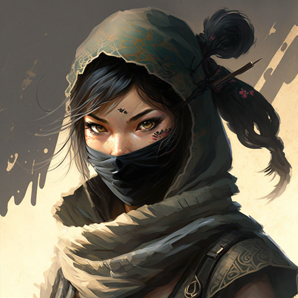 Ninja Girl 002 By Darkwhite2981 On Deviantart