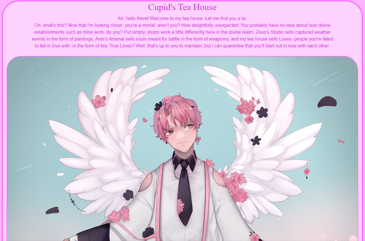 Cupid's Tea House by Shiomu on DeviantArt Cupid's Tea House by Shiomu on DeviantArt