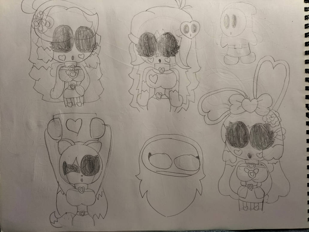 Shygals Drawings That I Draw At Night By Lilypinkybunnyuwu On Deviantart