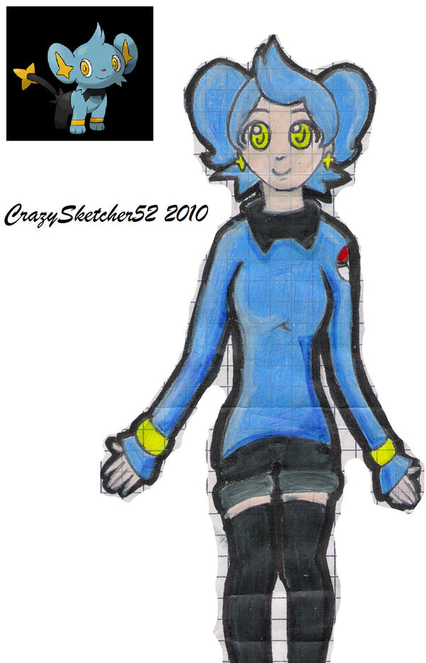 Shinx Human By Camilleonn On Deviantart