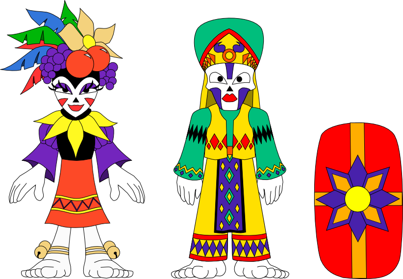 Kadayawan Festival Mascots By Substance20 On Deviantart