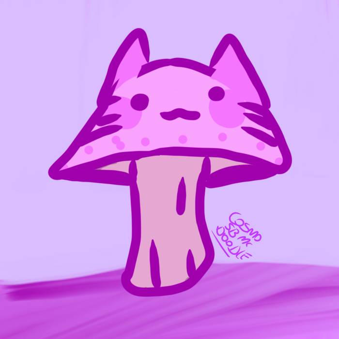 Mushroom Cat Xd By Cosmicstarburstmcd On Deviantart