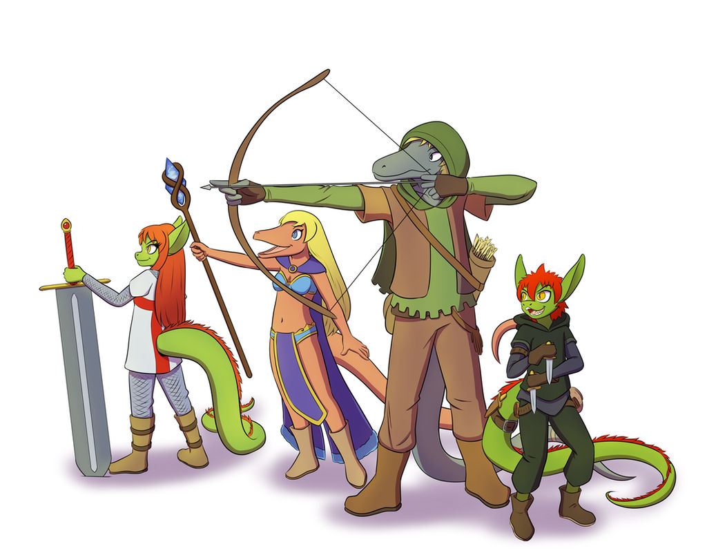 Fantasy Party commission By TwinDragonsComic On DeviantArt fantasy-party-commission-by-twindragonscomic-on-deviantart
