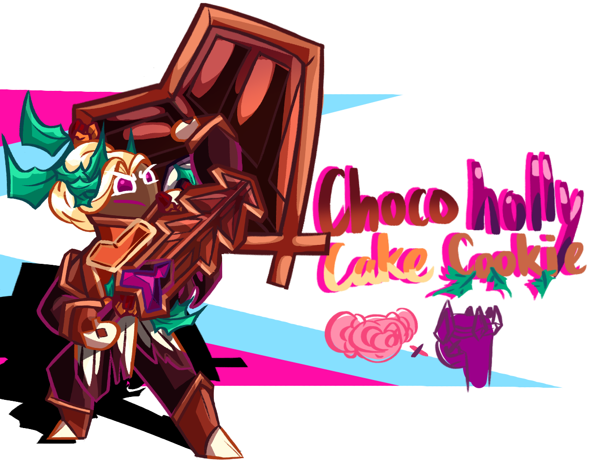 Hollyberry Cookie Dark Cacao Cookie Fusion By Thatoneboringartist On Deviantart