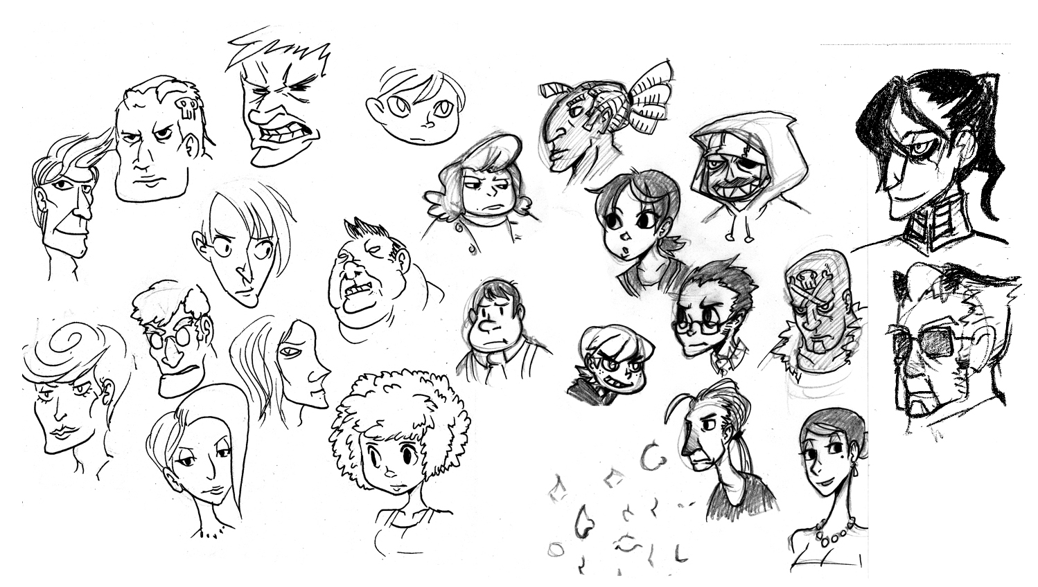 Faces 02 by oh8 on DeviantArt