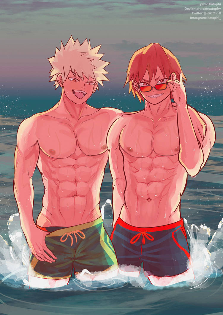 Kiribaku Evening Rendezvous By Catrextophy On Deviantart
