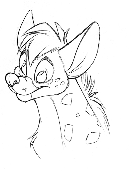 How To Draw The Hyenas From Lion King